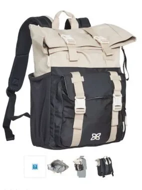 Sherpani | Bags | Sherpani Sedona Backpack Tan Black Nwt 5 Laptop ...
